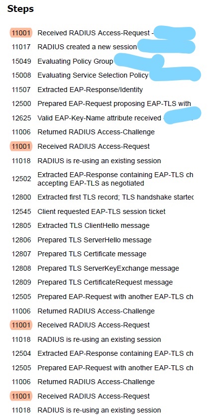 Solved Multiple Multiple Radius Access Request Cisco Community